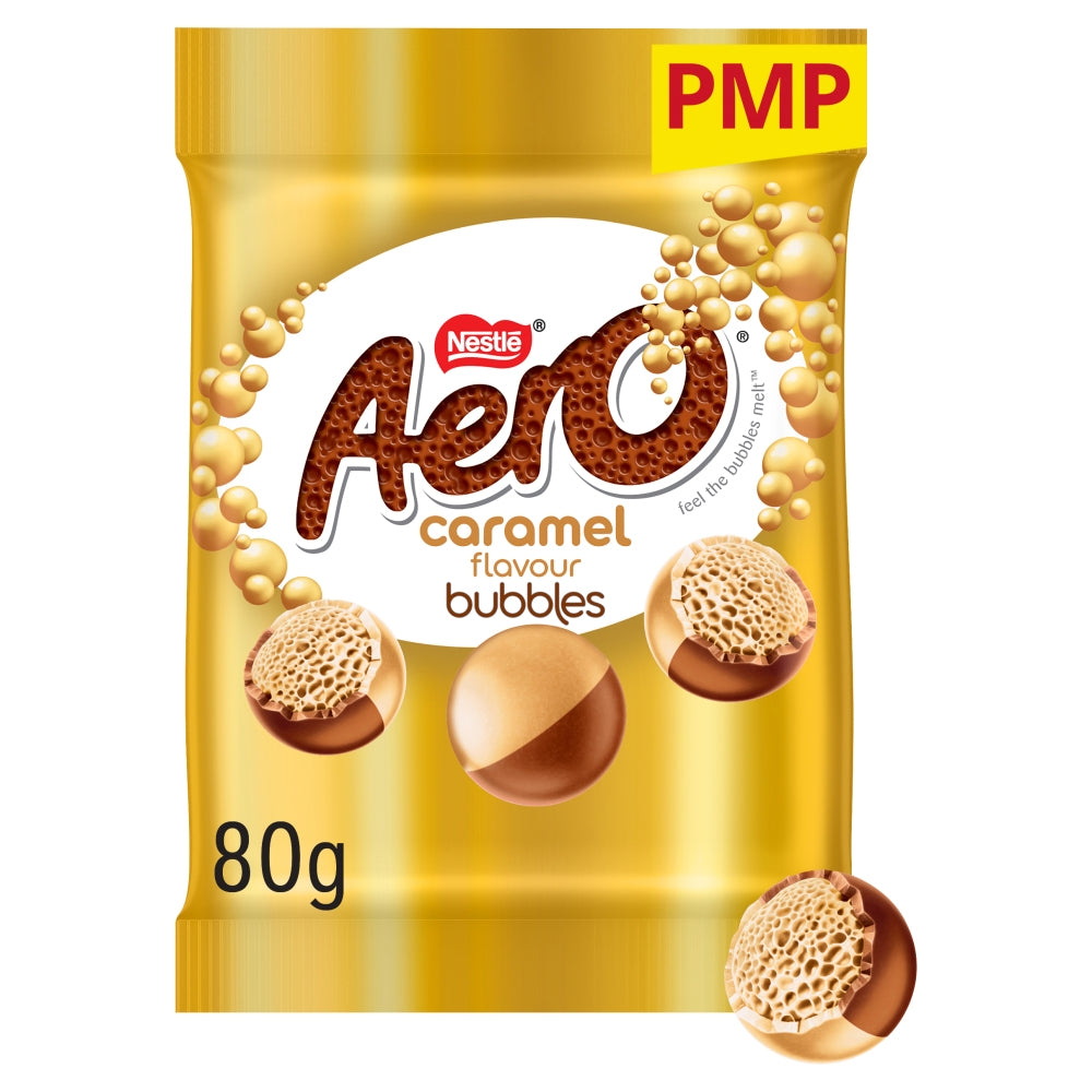 Aero Bubbles Caramel Flavour Chocolate Sharing Bag 80g PMP – WingsMart