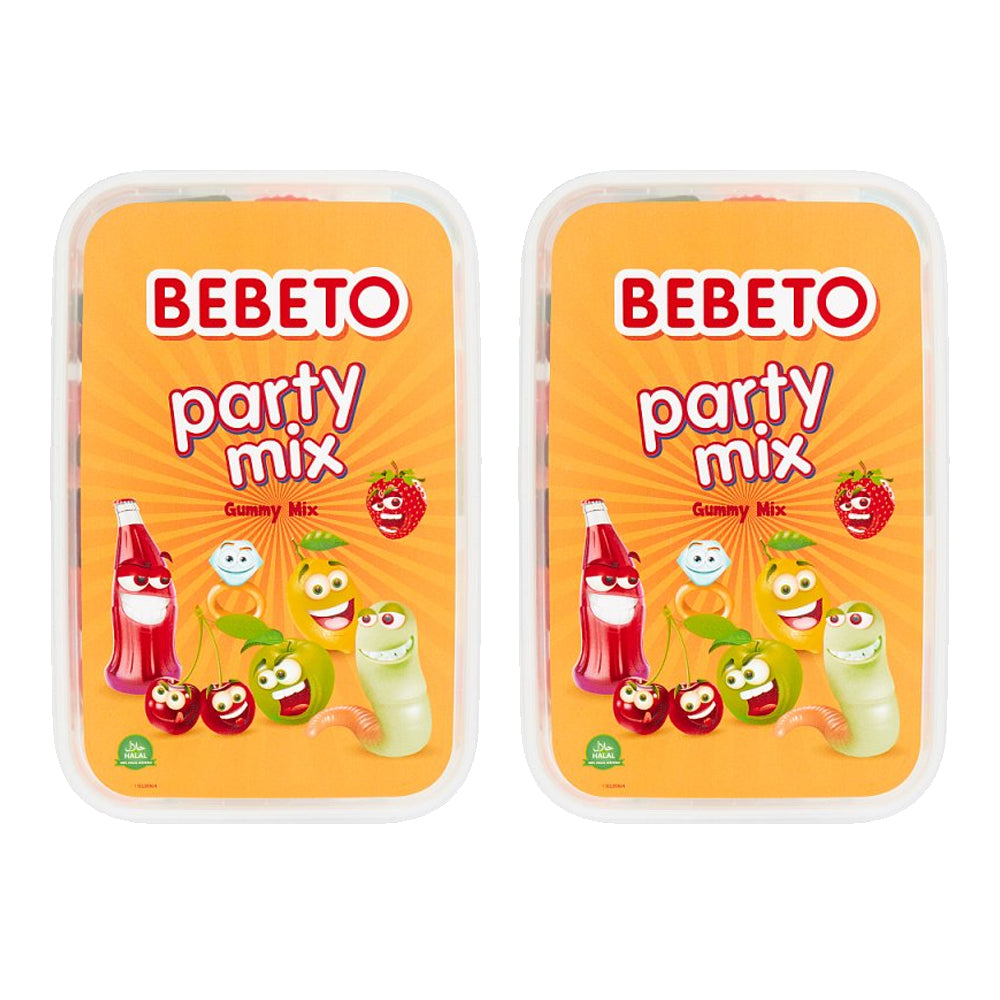 Bebeto Party Mix & Fizzy Gummy Mix 400g – Fun, Fruity Treats – WingsMart