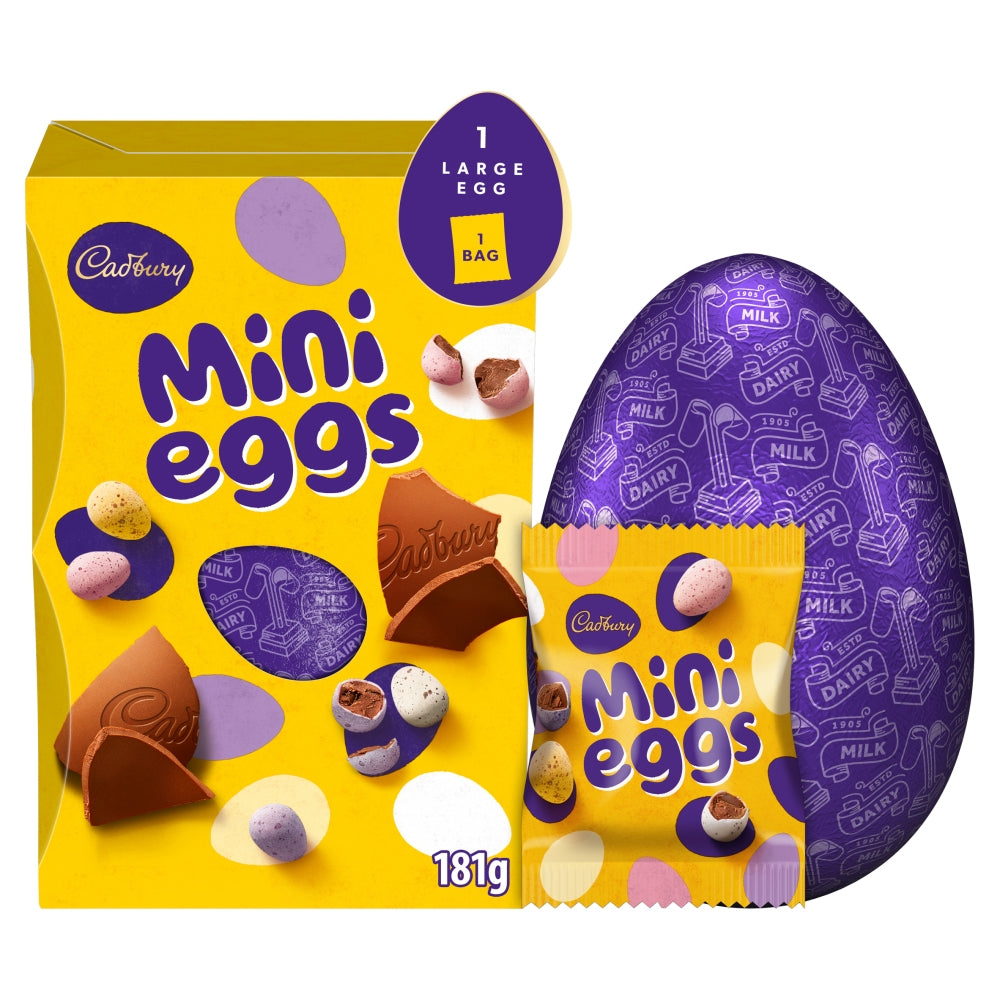 Cadbury Mini Eggs Chocolate Easter Egg 181g – Perfect Easter Treat ...