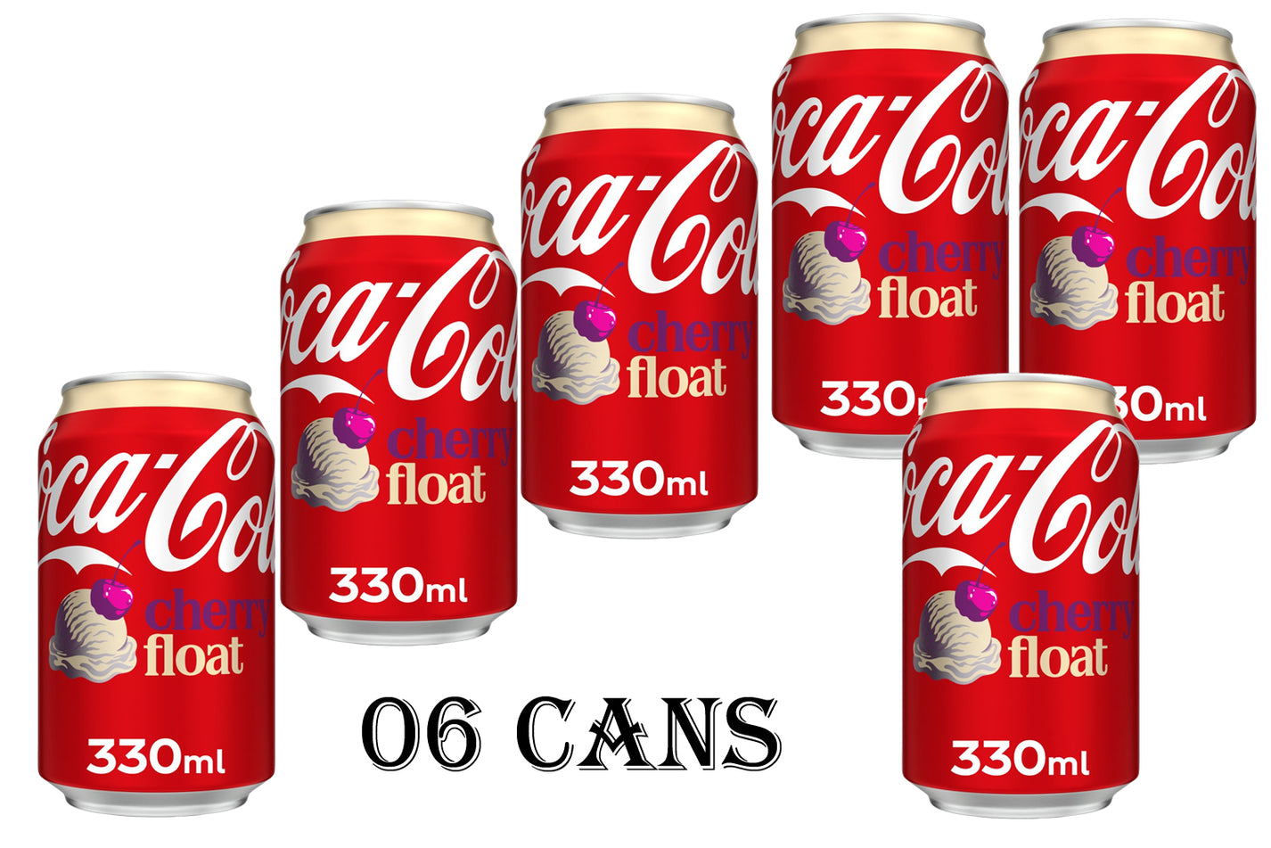 Coca-Cola Cherry Float 330ml Cans | Cherry Cola Multipack – WingsMart