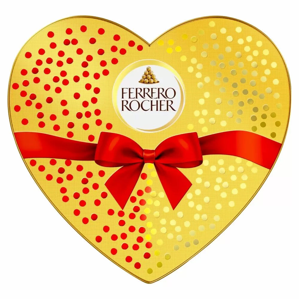 Ferrero Rocher Chocolate Valentine's Day Heart Shaped Box 125g – WingsMart