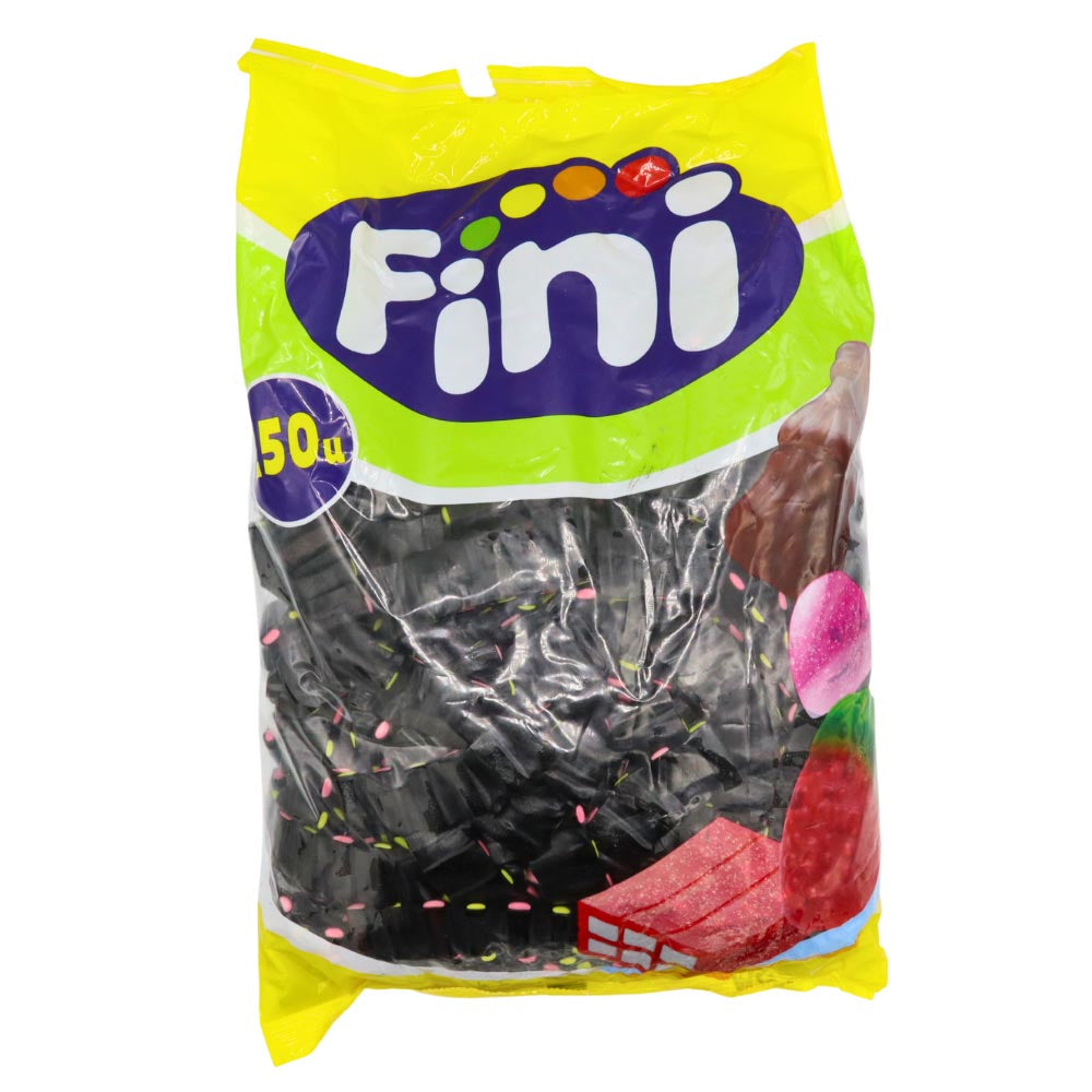 Fini Black Liquorice Cartridges 1.875kg – Bulk Sweet Bag – WingsMart