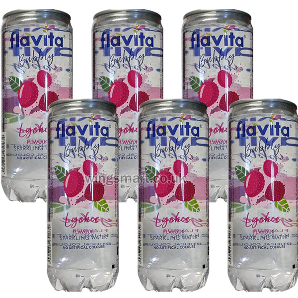 Flavita Bubbly Lyche Can 300Ml – WingsMart
