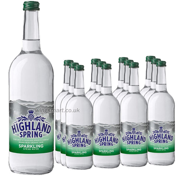 Highland Spring Sparkling Spring Water 750ml – WingsMart