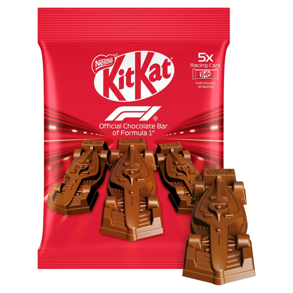 KitKat F1 Chocolate Car Figures 55g | 5 Pack Multipack – WingsMart