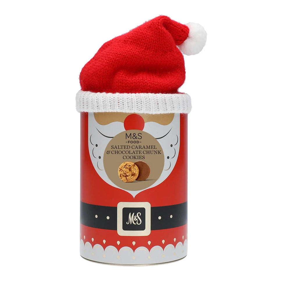 M&S Salted Caramel & Chocolate Chunk Tin 195 g – All Butter Cookies ...