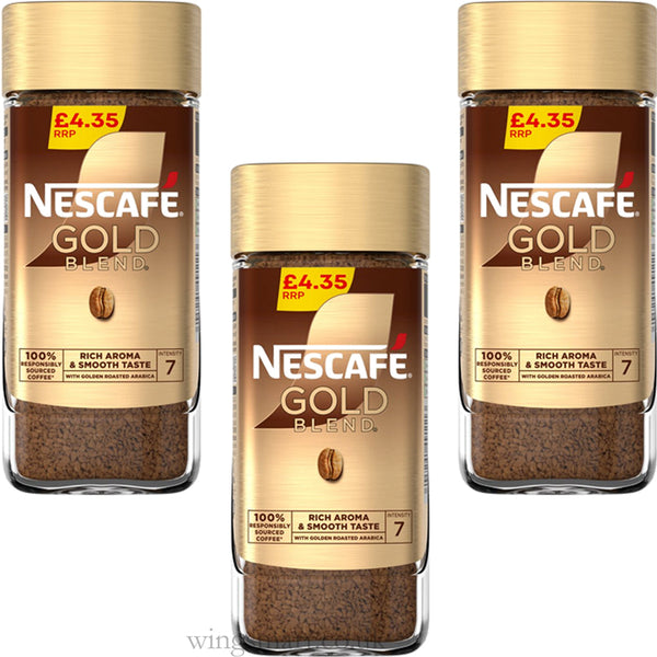 Nescafe Gold Blend 95g – Smooth & Aromatic Instant Coffee – WingsMart