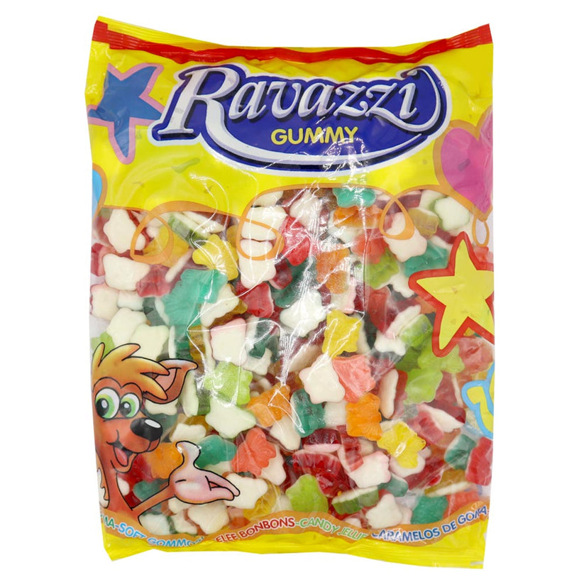 Ravazzi Butterflies 2kg – Soft Chewy Fruity Candies – WingsMart