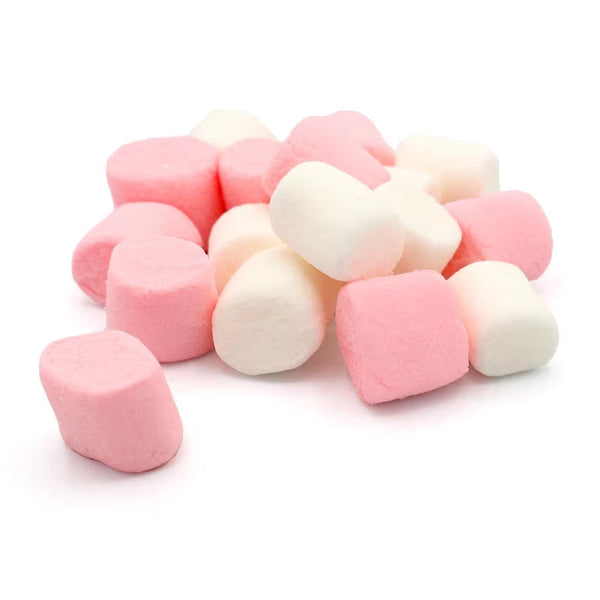 Sweetzone Pink & White Mini Mallows – Fluffy Halal Treats – WingsMart