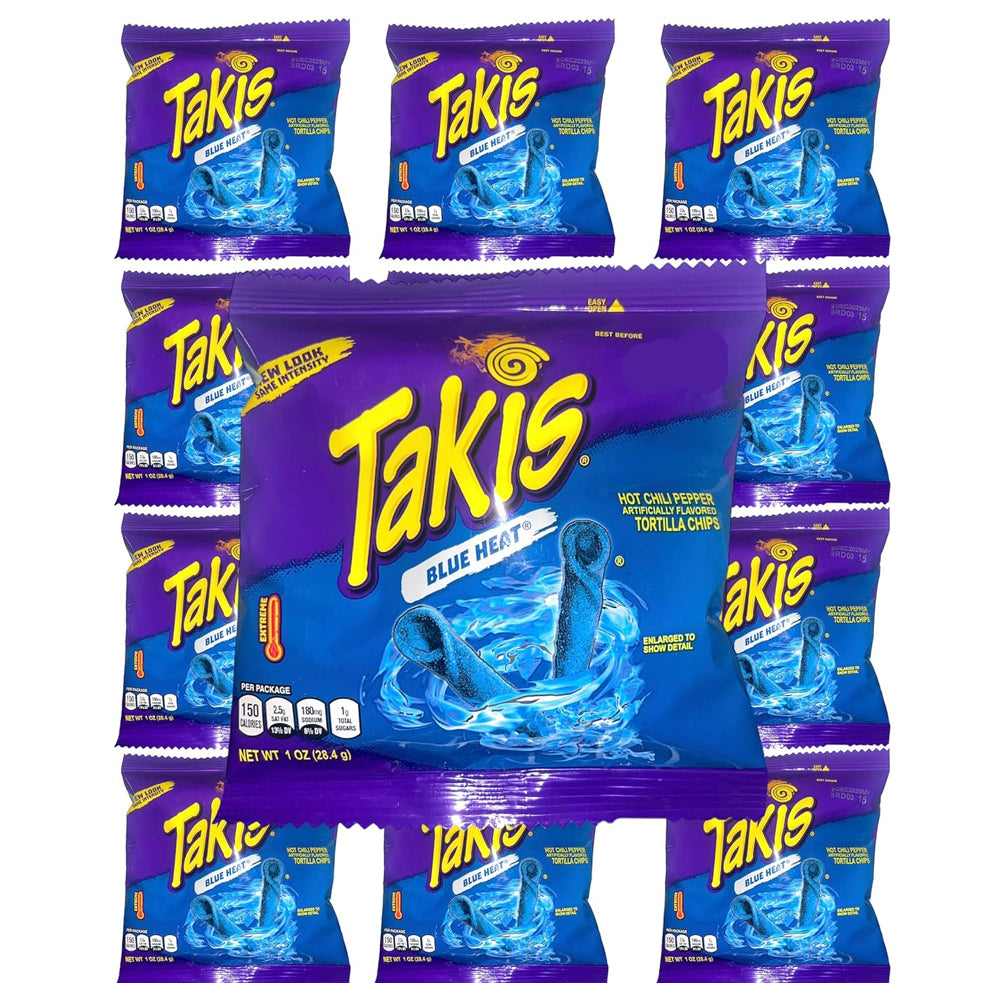 Takis Blue Heat 55g PM | Spicy Rolled Tortilla Chips – WingsMart