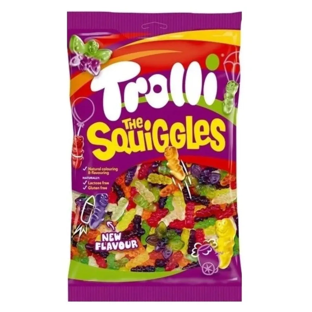 Trolli The Squiggles 1 kg Bulk Bag – Gluten Free Jelly Sweets – WingsMart