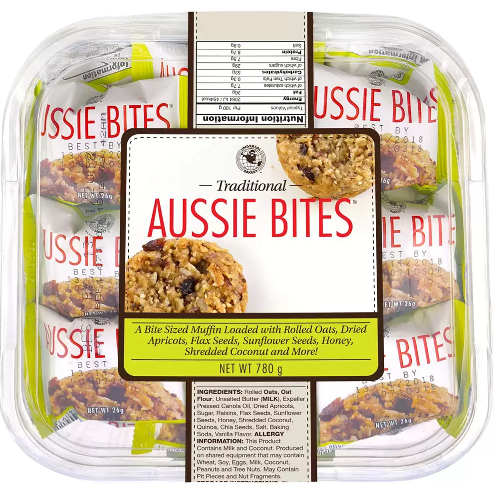 Universal Bakery Traditional Aussie Bites 780g – Soft & Tasty Snack ...